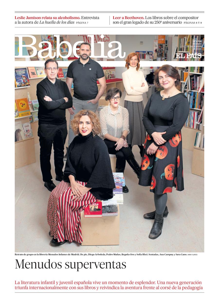Portada de Babelia EL PAÍS del 12-12-2020