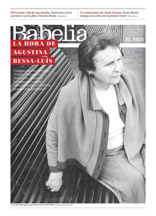 Portada de Babelia EL PAÍS del 08-10-2022